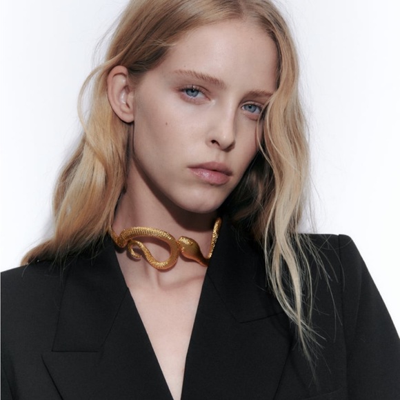 Zara | Jewelry | Zara Snake Choker Nwt | Poshmark